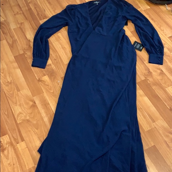 Lulu's | Dresses | Nwt Lulus Long Sleeve Wrap Dress | Poshmark